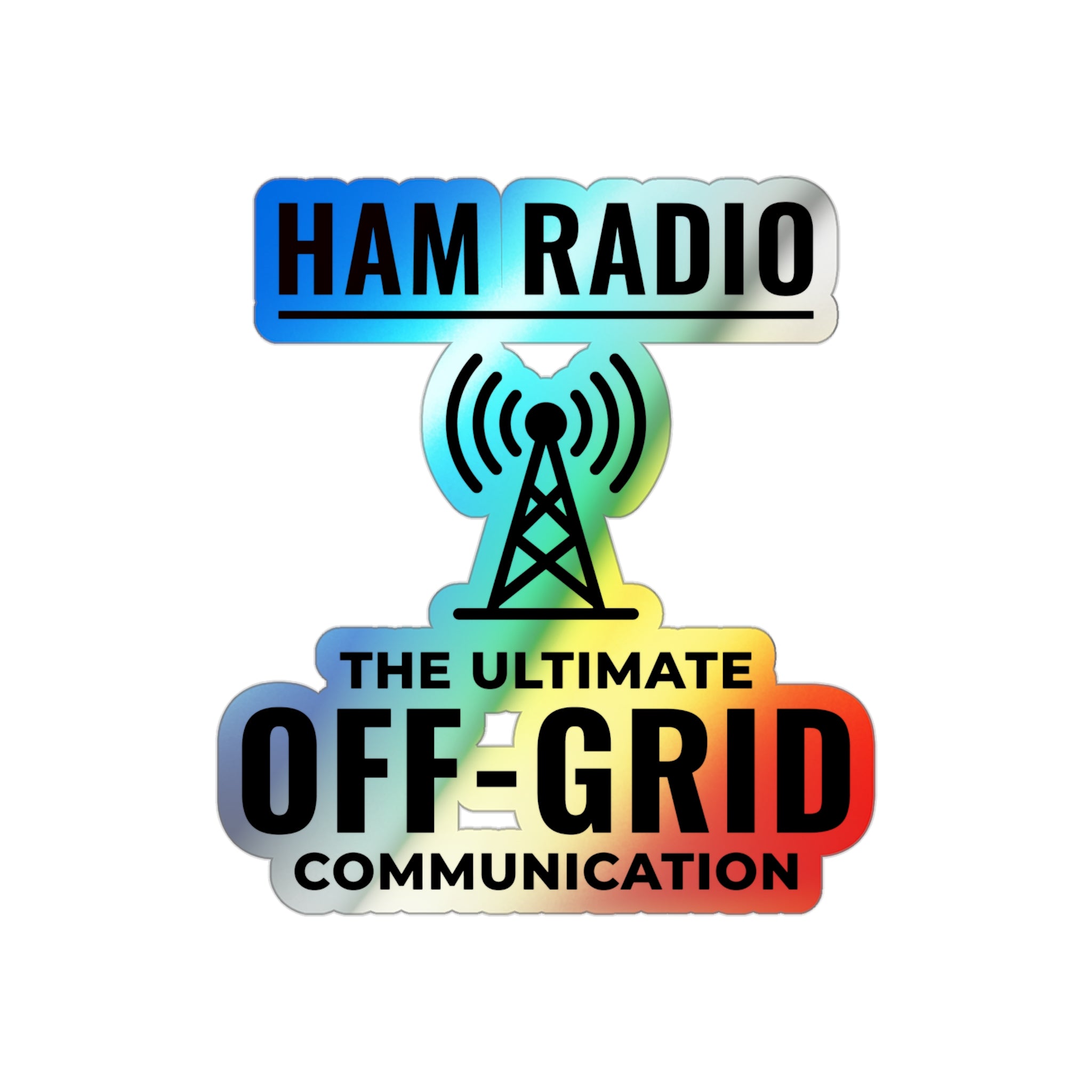"Funny Ham Radio Stickers – Perfect Gift for Radio Lovers" – Teeoutdoor