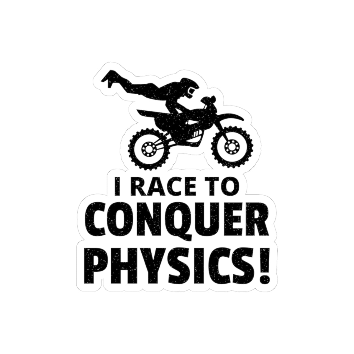 Motocross Sticker Vinyl Dirt Bike Racing Off-Road Motorcycle Decal for ...