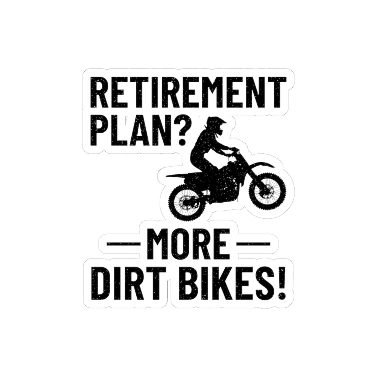 Motocross Grandpa Sticker Vinyl Dirt Bike Racing Off-Road Motorcycle D ...