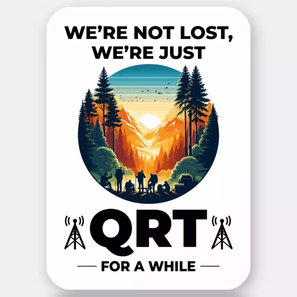 Nature Retreat QRT Sticker - Hiker's Paradise – Teeoutdoor