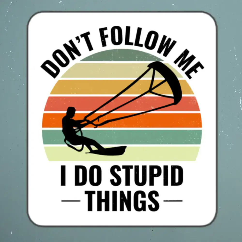 Kitesurfing Stickers - Add Thrill to Your Gear | Shop Now – Teeoutdoor