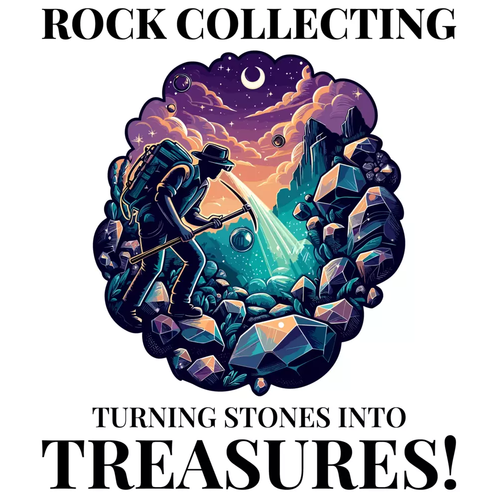 Rock Collecting Sticker | Transforming Stones into Treasures – Teeoutdoor