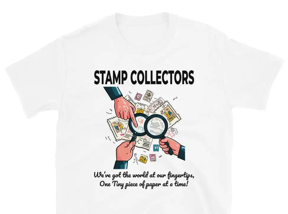 Funny Stamp Collecting T-Shirt: Embrace the Philatelic World! – Teeoutdoor