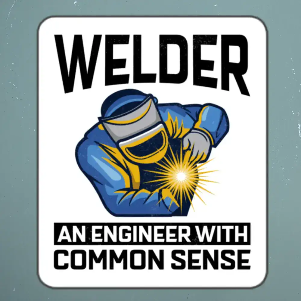 Funny Welding Logo Occupation Welder Funny Welding Gift' Sticker