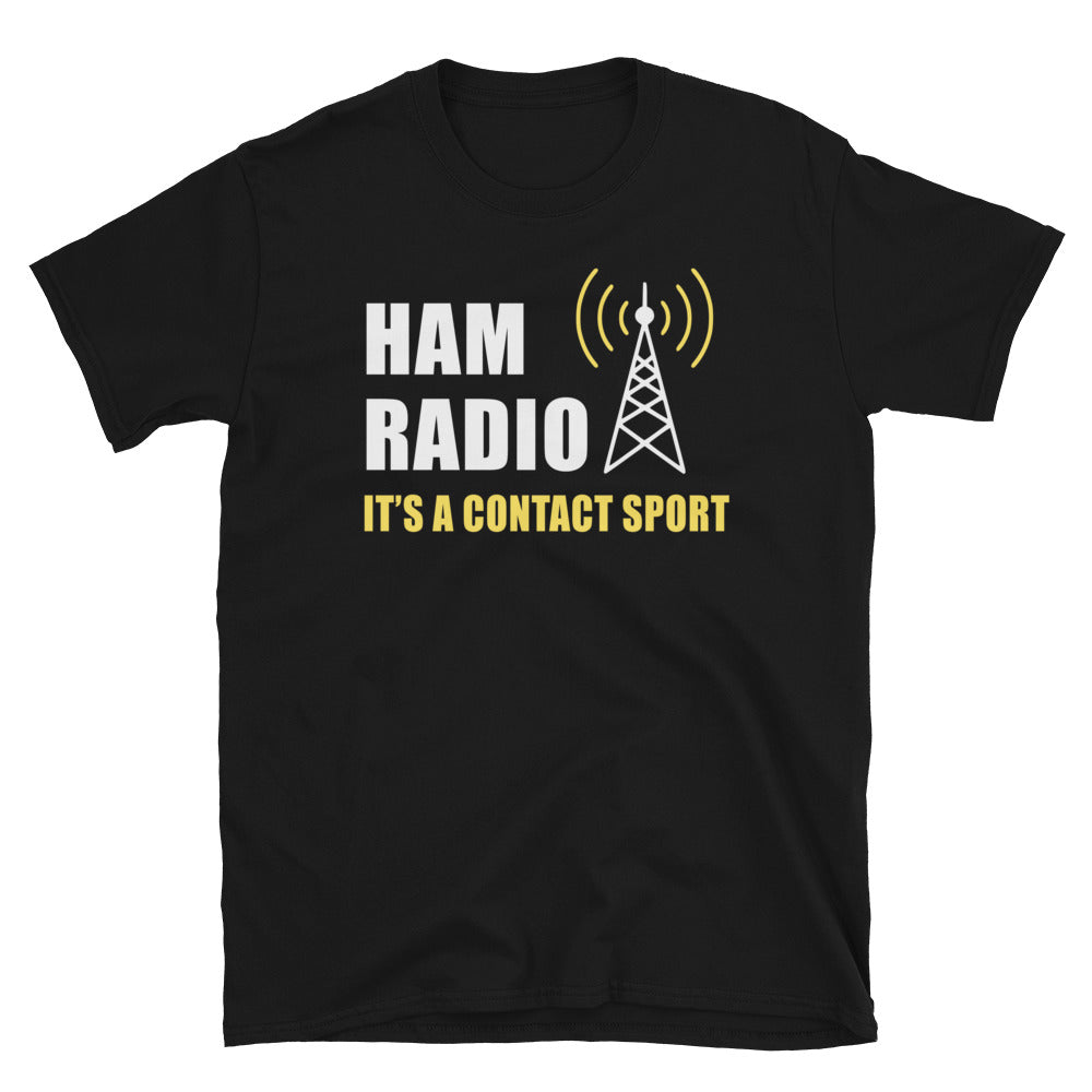 Ham Radio Contact Sport T-Shirt: Playful Communication Thrills – Teeoutdoor