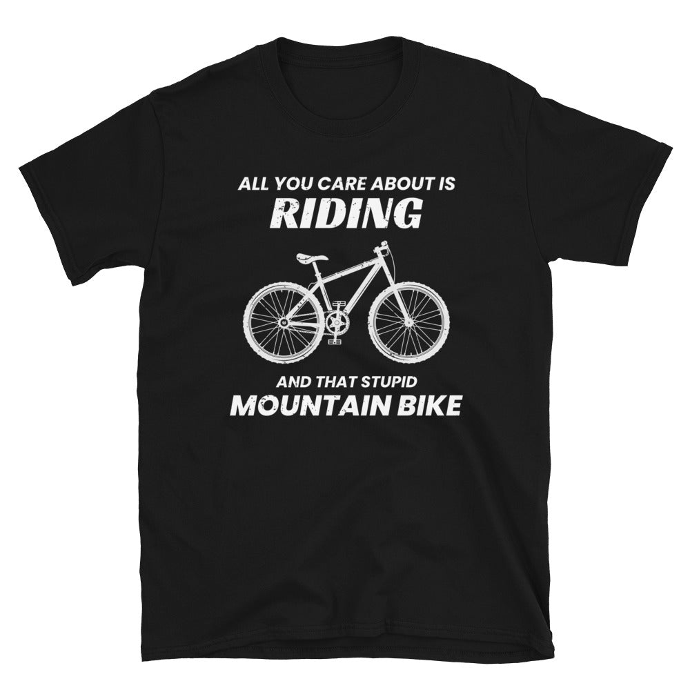 Express Your Passion with Our Funny Mountain Biking T-Shirt – Teeoutdoor